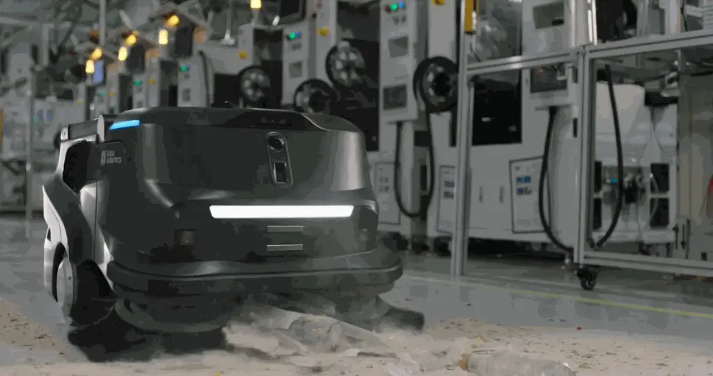 PUDU MT1 – Robot Barrendero Autónomo con IA | Woow Bot